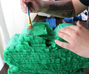 How To Decorate A Traditional Mexican Pinata - The Tattooed Momma