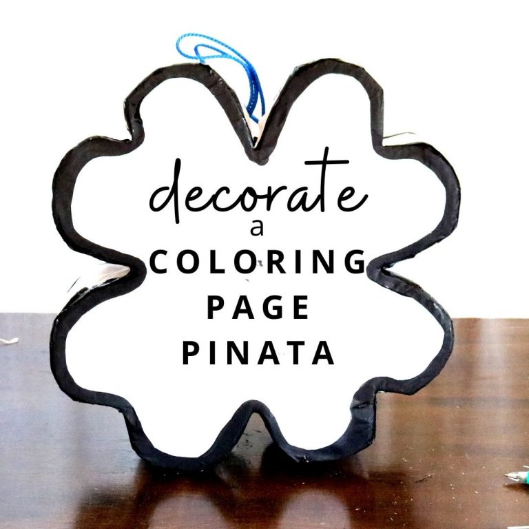 Pinata Decorating Options – modern. traditional. coloring page - The ...
